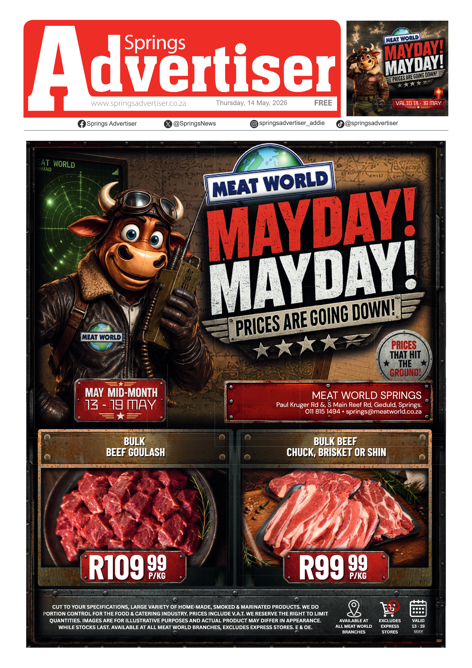 Springs Advertiser 14 May 2026 | Springs Advertiser